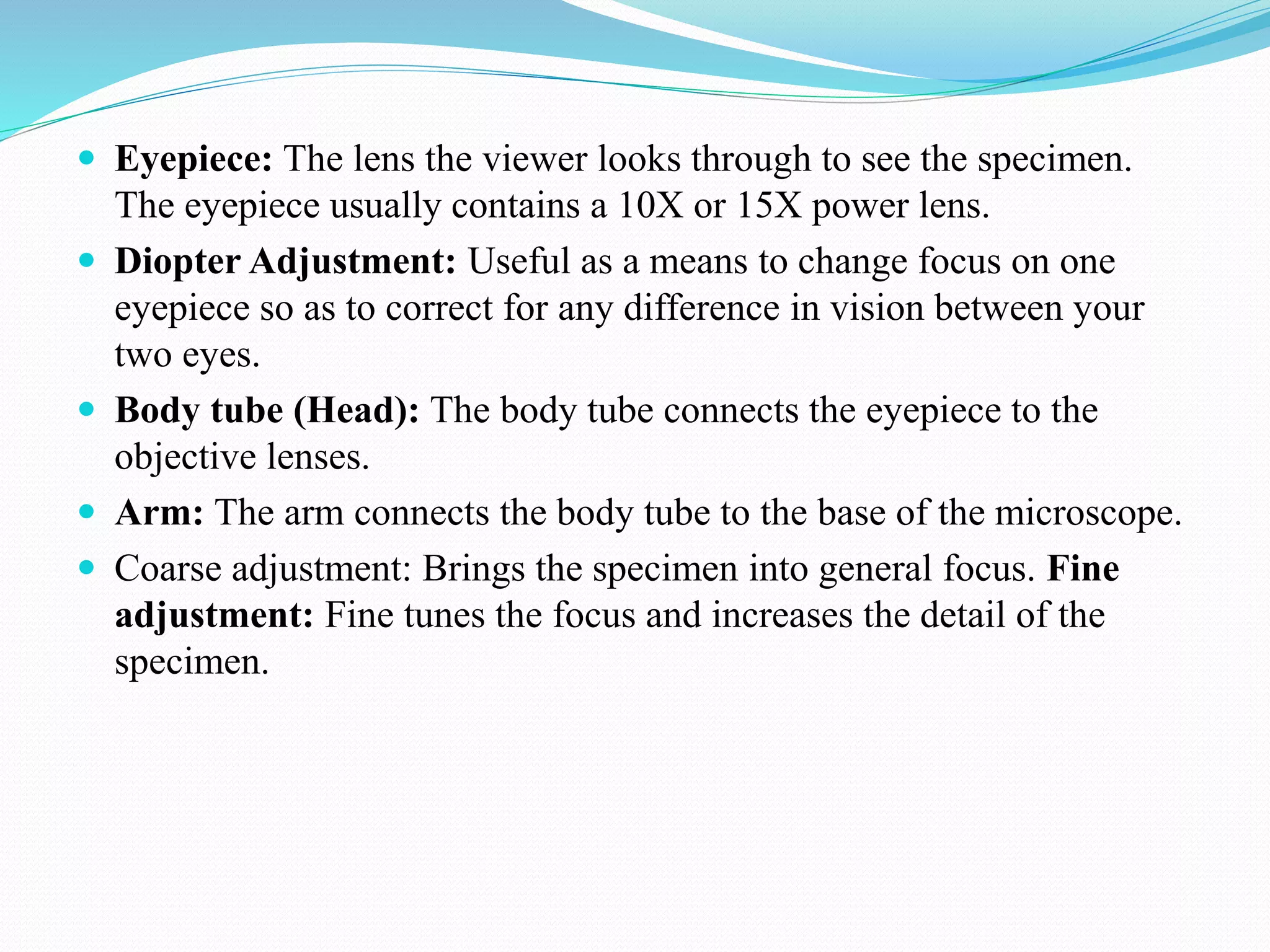 Microscope and its types | PPTX