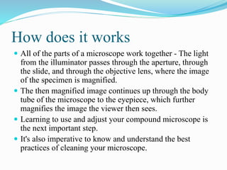 Microscope and its types | PPTX