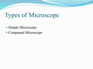 Microscope and its types | PPTX