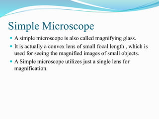 Microscope and its types | PPTX