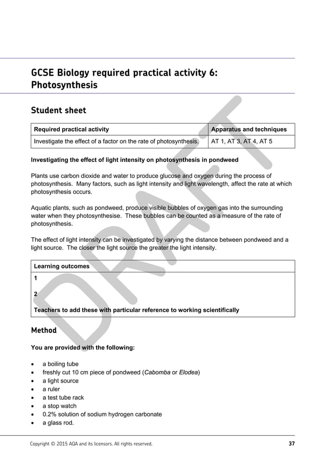 Require Practical Activities Microscopy Plant Cell Practical Igcse Biology Worksheet