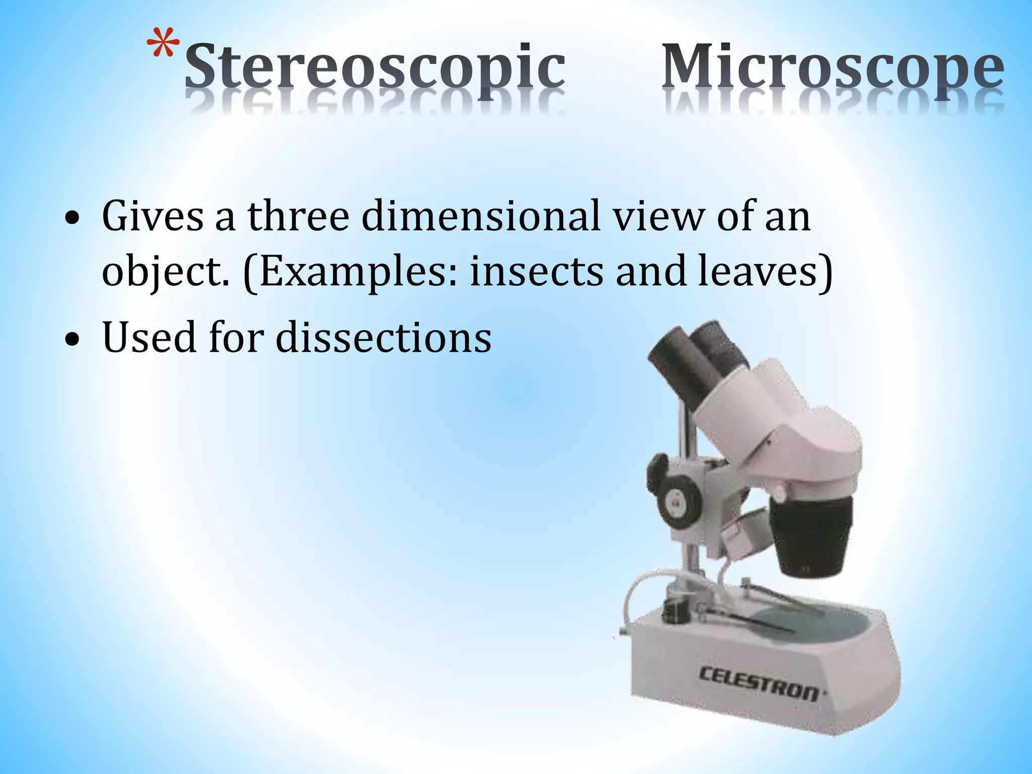 Light Microscope and types | PPTX