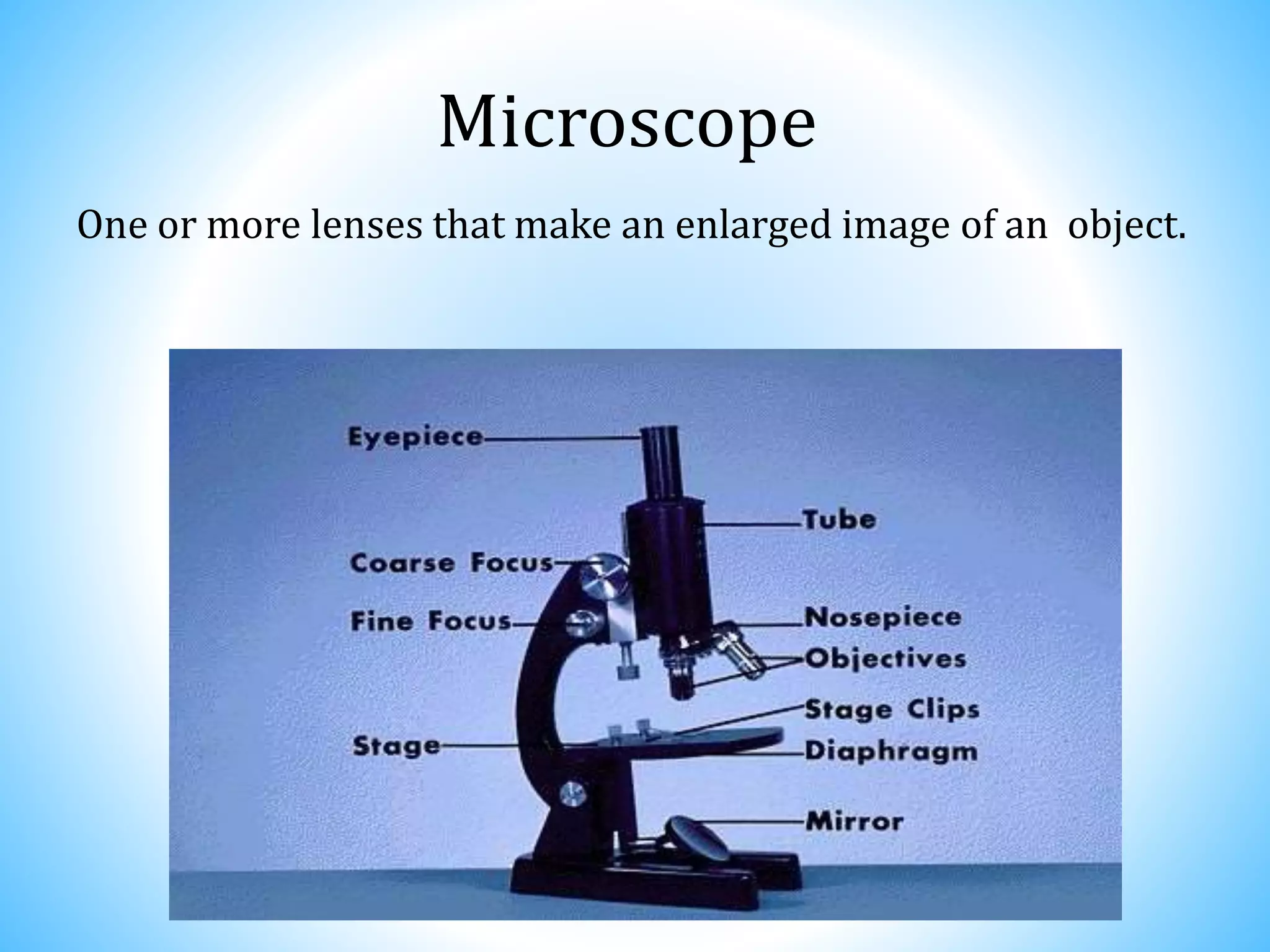 Light Microscope and types | PPTX