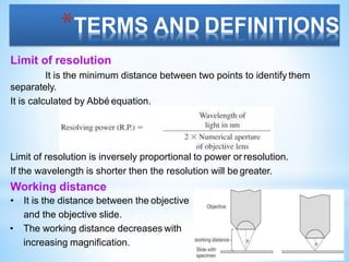 Light Microscope and types | PPTX