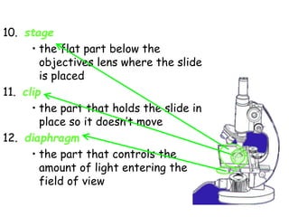 microscope basics - definition and Functions.ppt