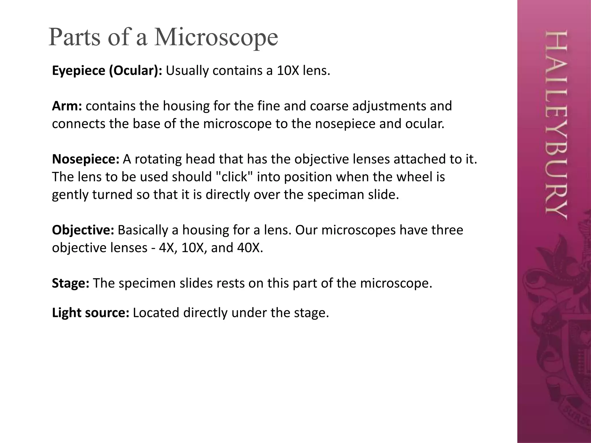 Microscope introduction | PPTX