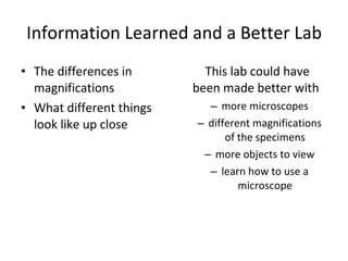 Microscope lab | PPT
