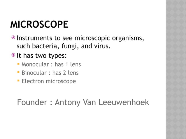 Microscope and Laboratory apparatus.pptx