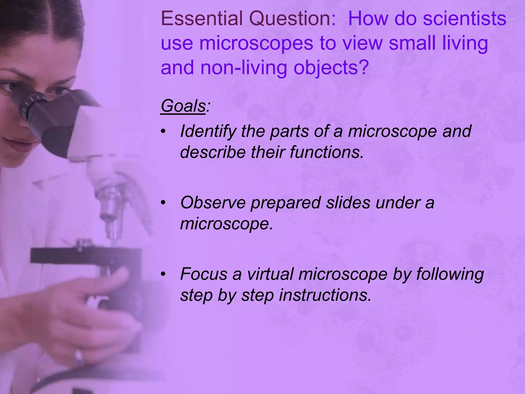 Microscope Lab ppt | PPTX