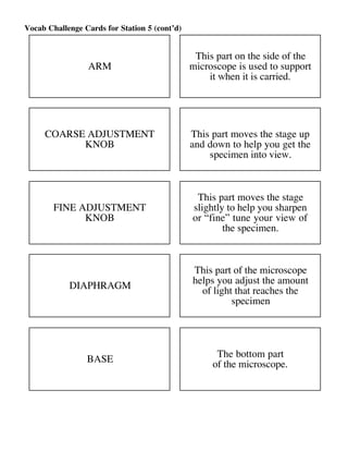 Microscope Mania Micro Review Act | PDF