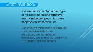 Microscope & Microscopy.pptxvjvgbngn bjjfhbxjb | PPT