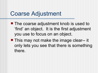 Microscope notes copy | PPT