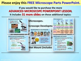 Microscope parts power point | PPTX | Photography | Arts and Crafts