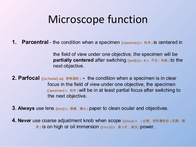 Microscope review
