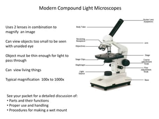Microscopes | PPTX