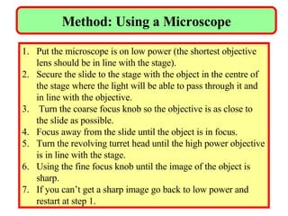Microscopes Applied | PPT