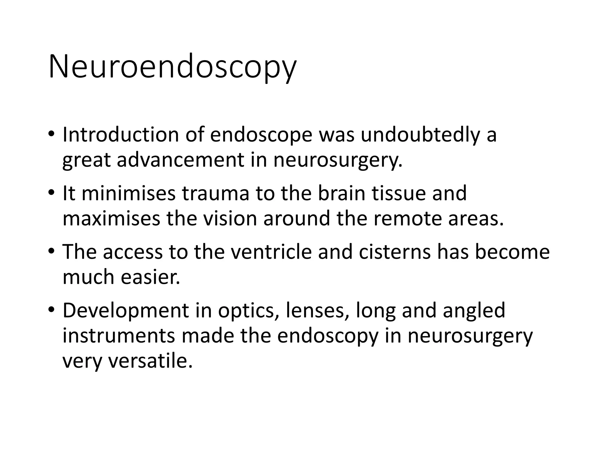 Microscopes and Endoscopes in Neurosurgery.pptx