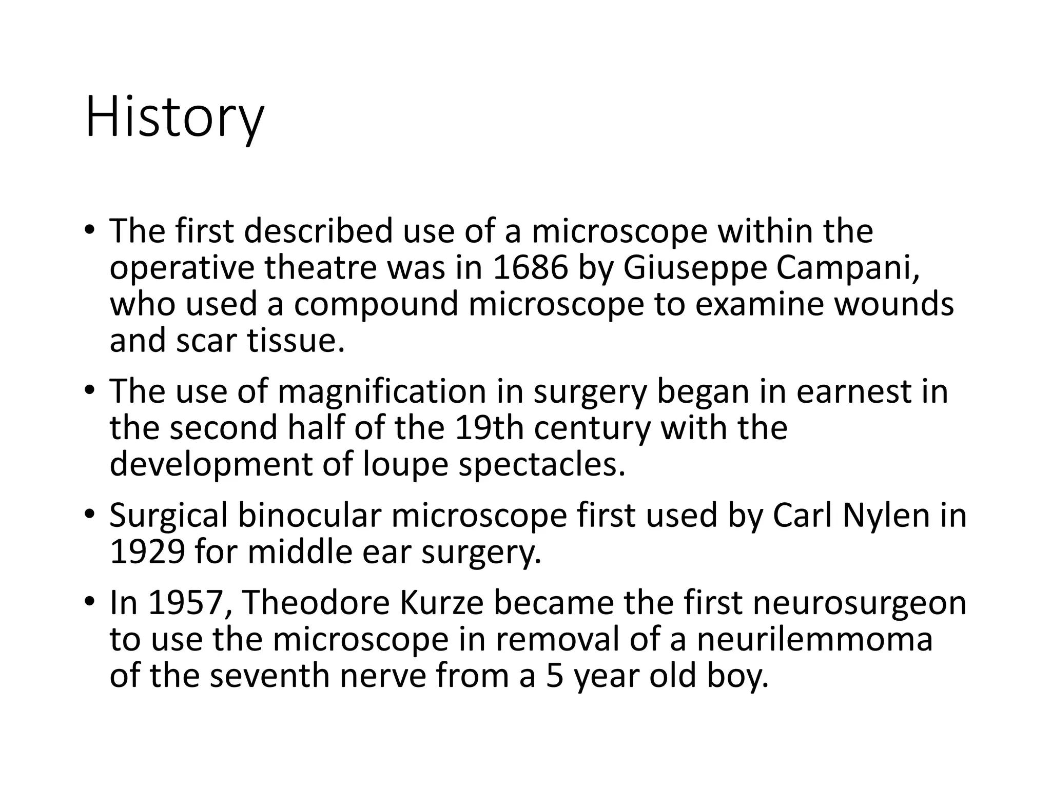 Microscopes and Endoscopes in Neurosurgery.pptx