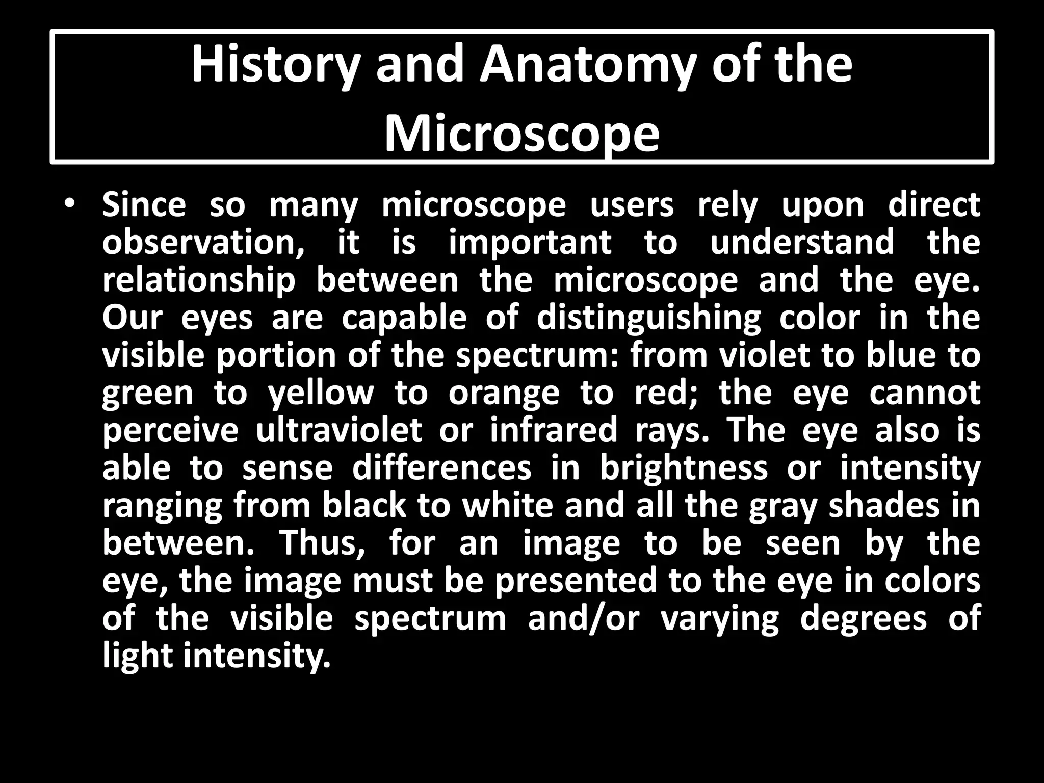 Microscopes and microscopy | PPTX