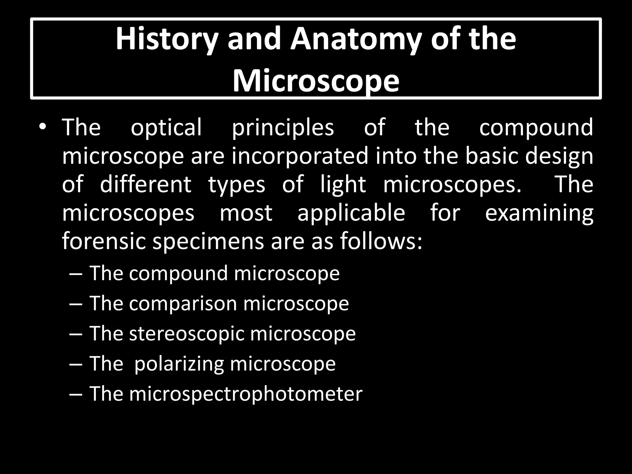 Microscopes and microscopy | PPTX