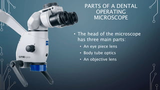 Microscopes in operative dentistry | PPTX