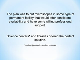 NCompass Live: Under the Microscope: Science at the Library | PPT