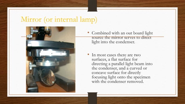 light microscopy and its components and also errors in light microscopy ...