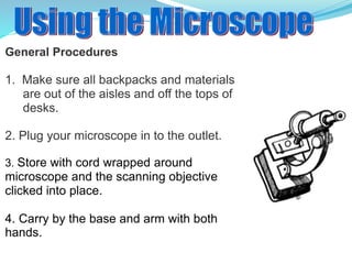 Microscope use | PPTX
