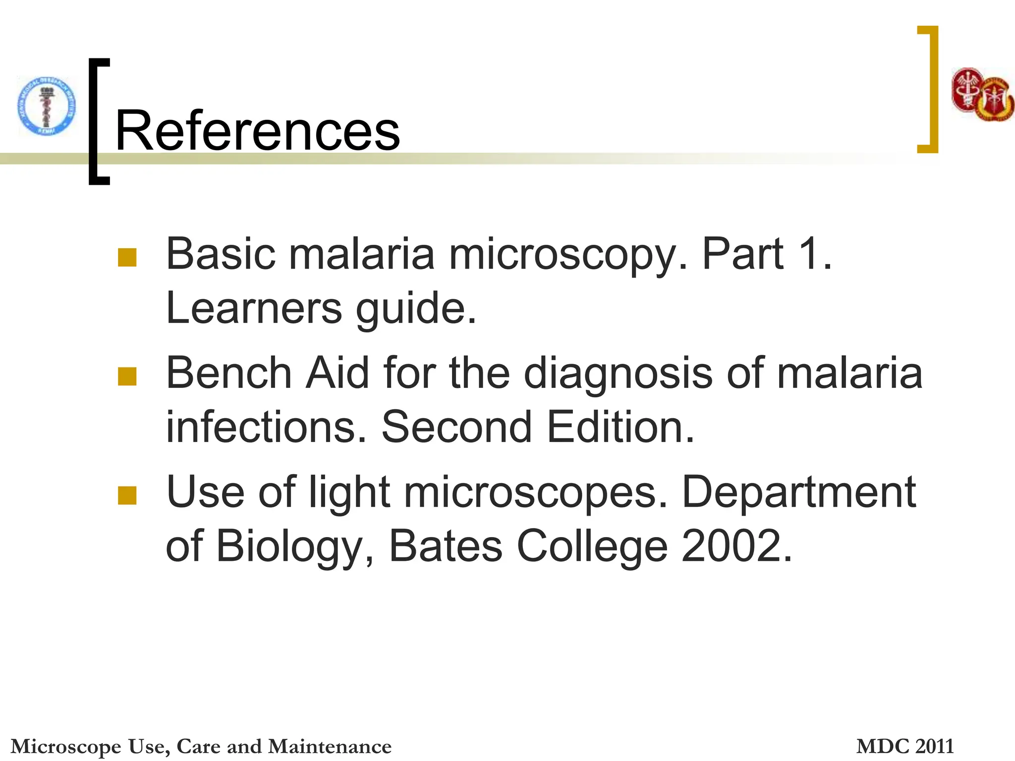 MICROSCOPE USE AND MAINTENANCE(REVISED and CURRENT).ppt