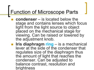 MICROSCOPE USE AND MAINTENANCE(REVISED and CURRENT).ppt
