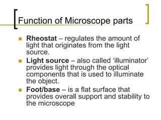 MICROSCOPE USE AND MAINTENANCE(REVISED and CURRENT).ppt