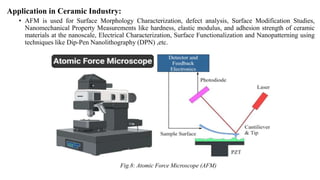 Microscopic Analysis of Ceramic Materials.pptx | Chemistry | Science