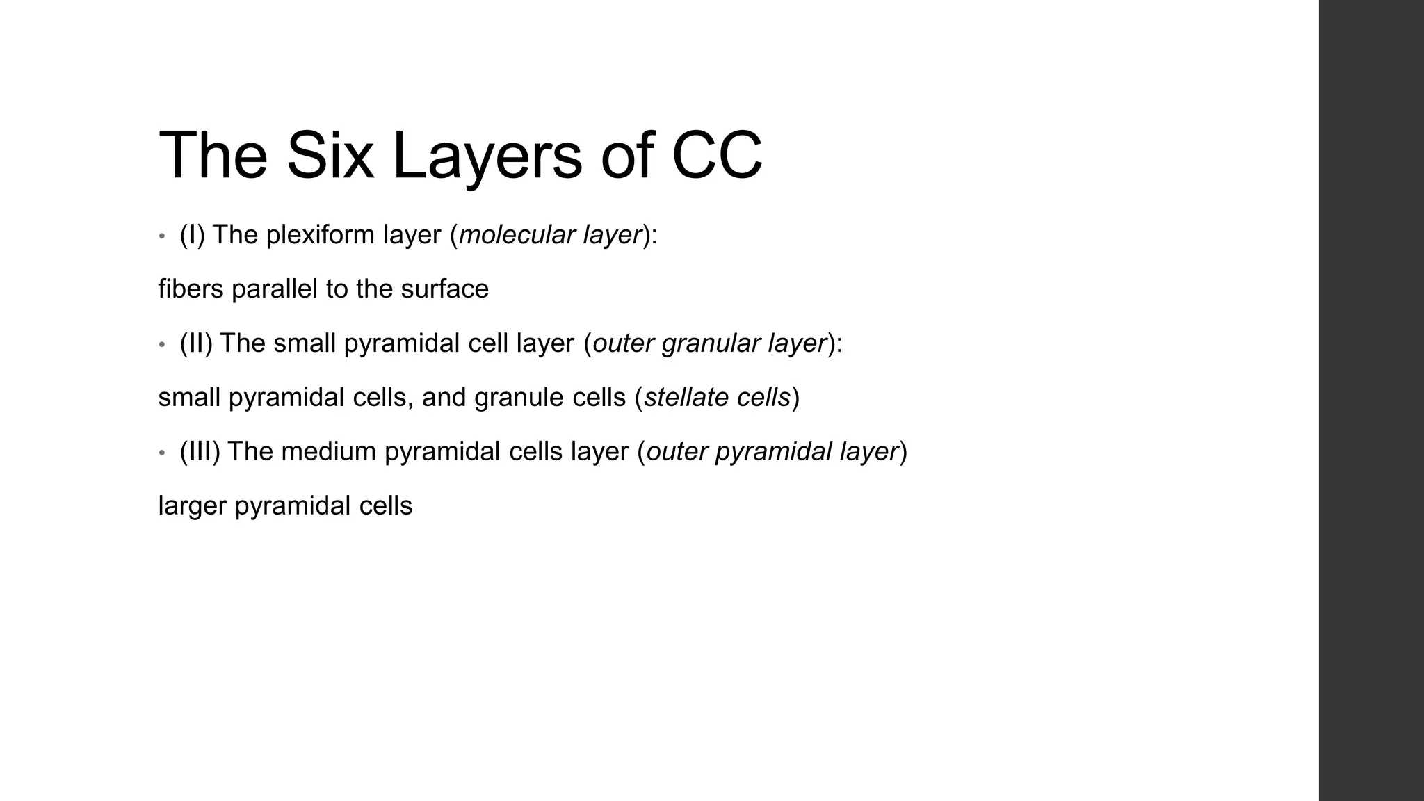 Microscopic anatomy of cerebral cortex | PPTX