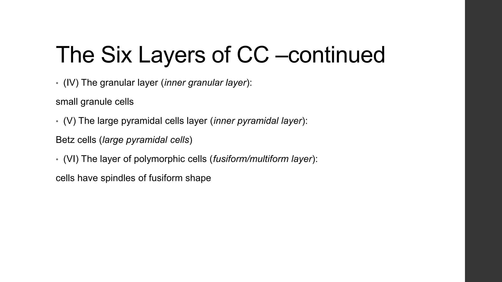 Microscopic anatomy of cerebral cortex | PPTX