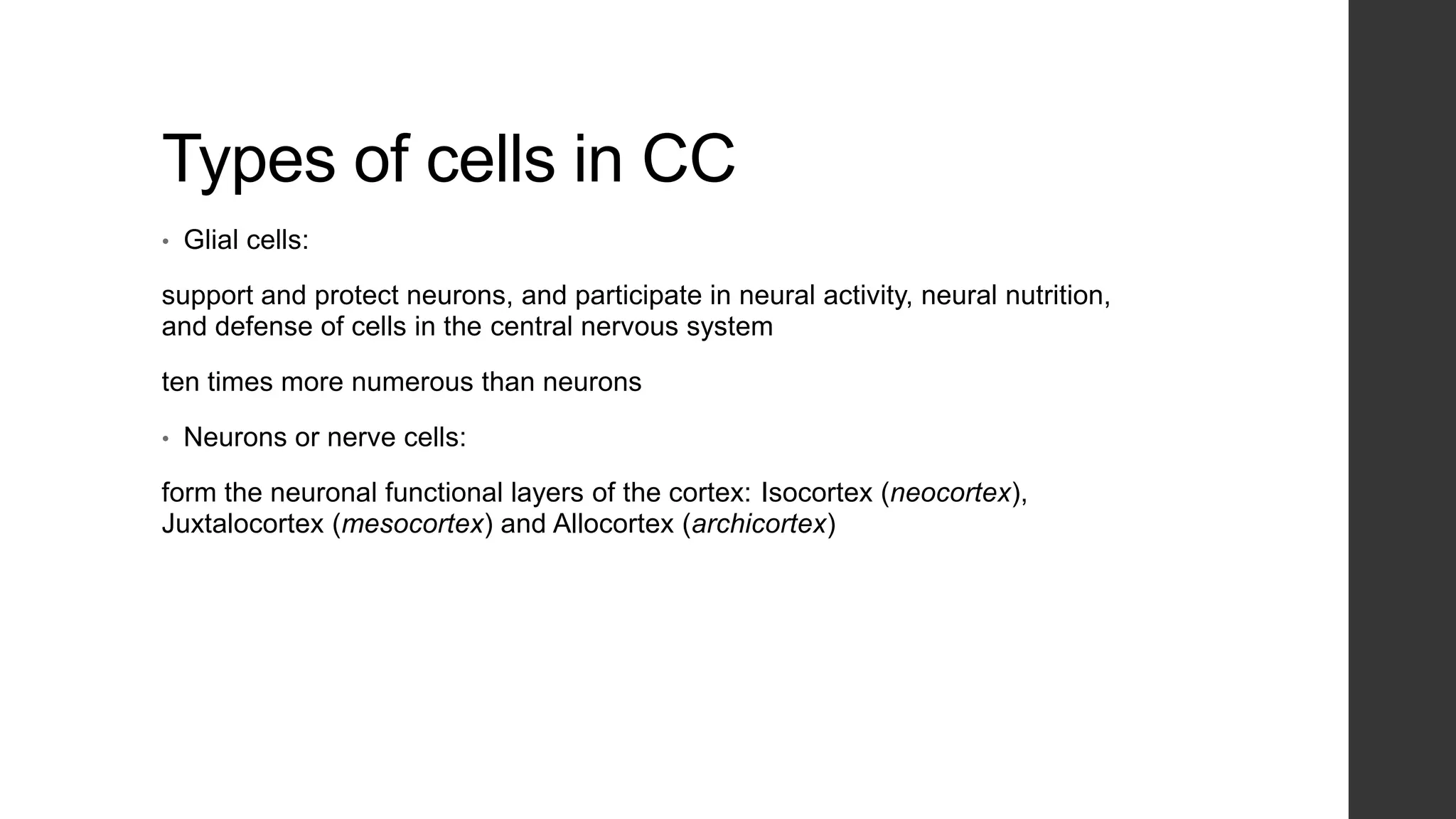 Microscopic anatomy of cerebral cortex | PPTX