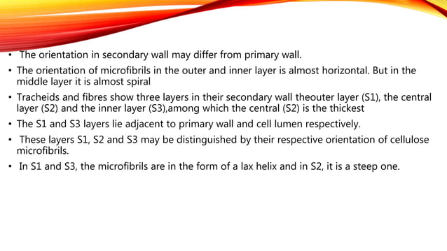 Microscopic and sub microscopic structure of cell wall | PPTX