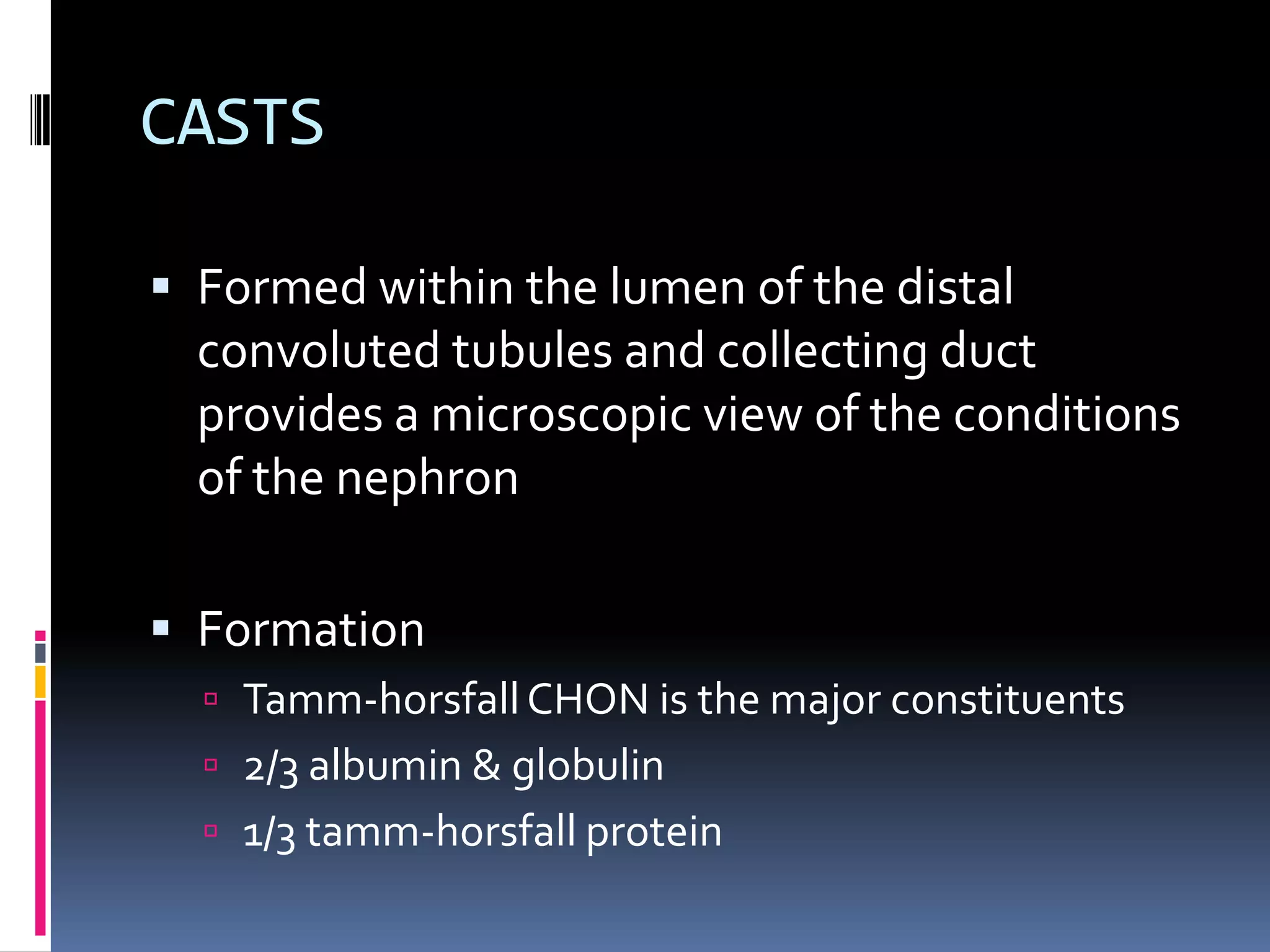 Microscopic examination of urinary sediments | PPTX