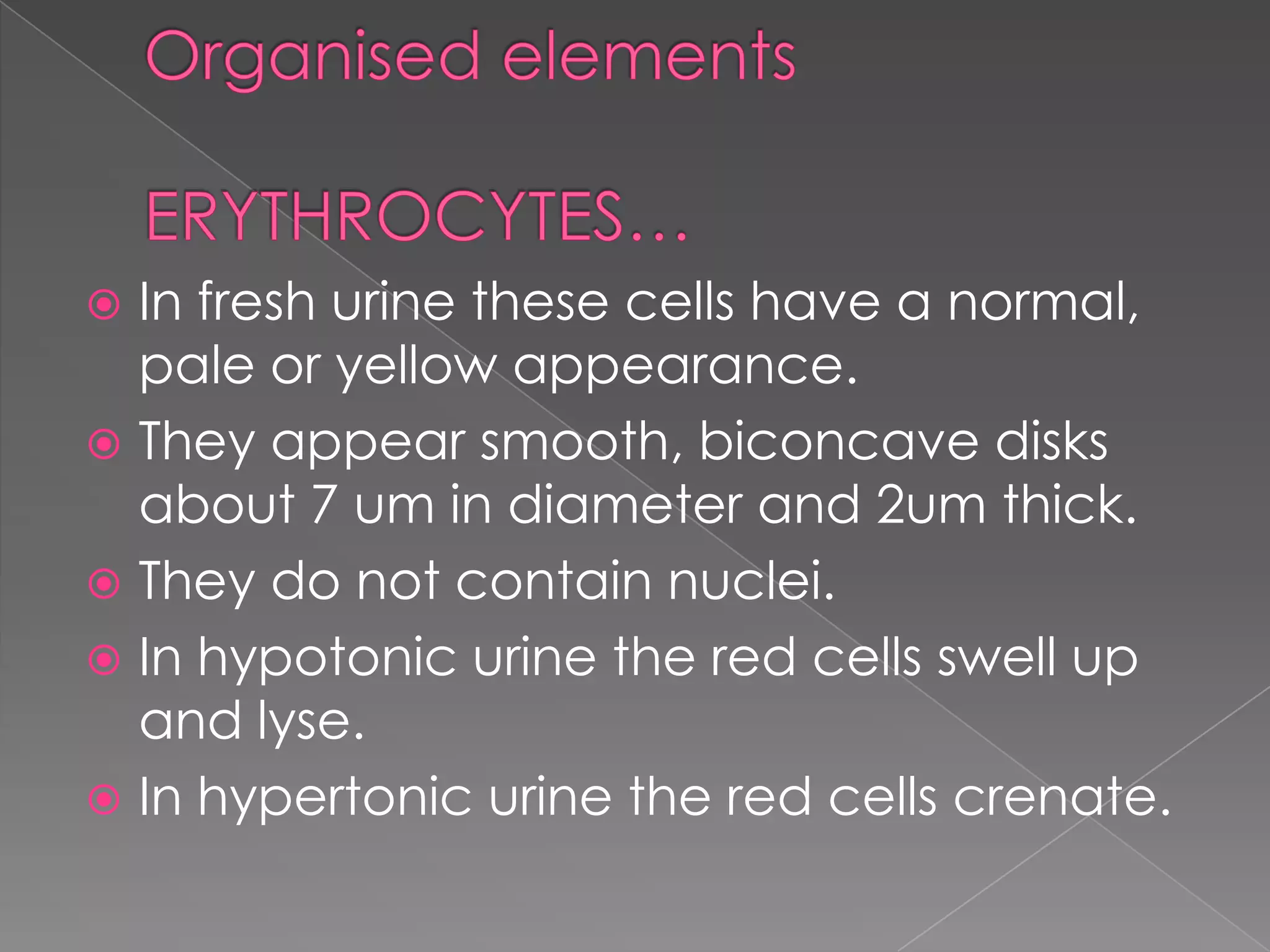 Microscopic examination of urine | PPTX