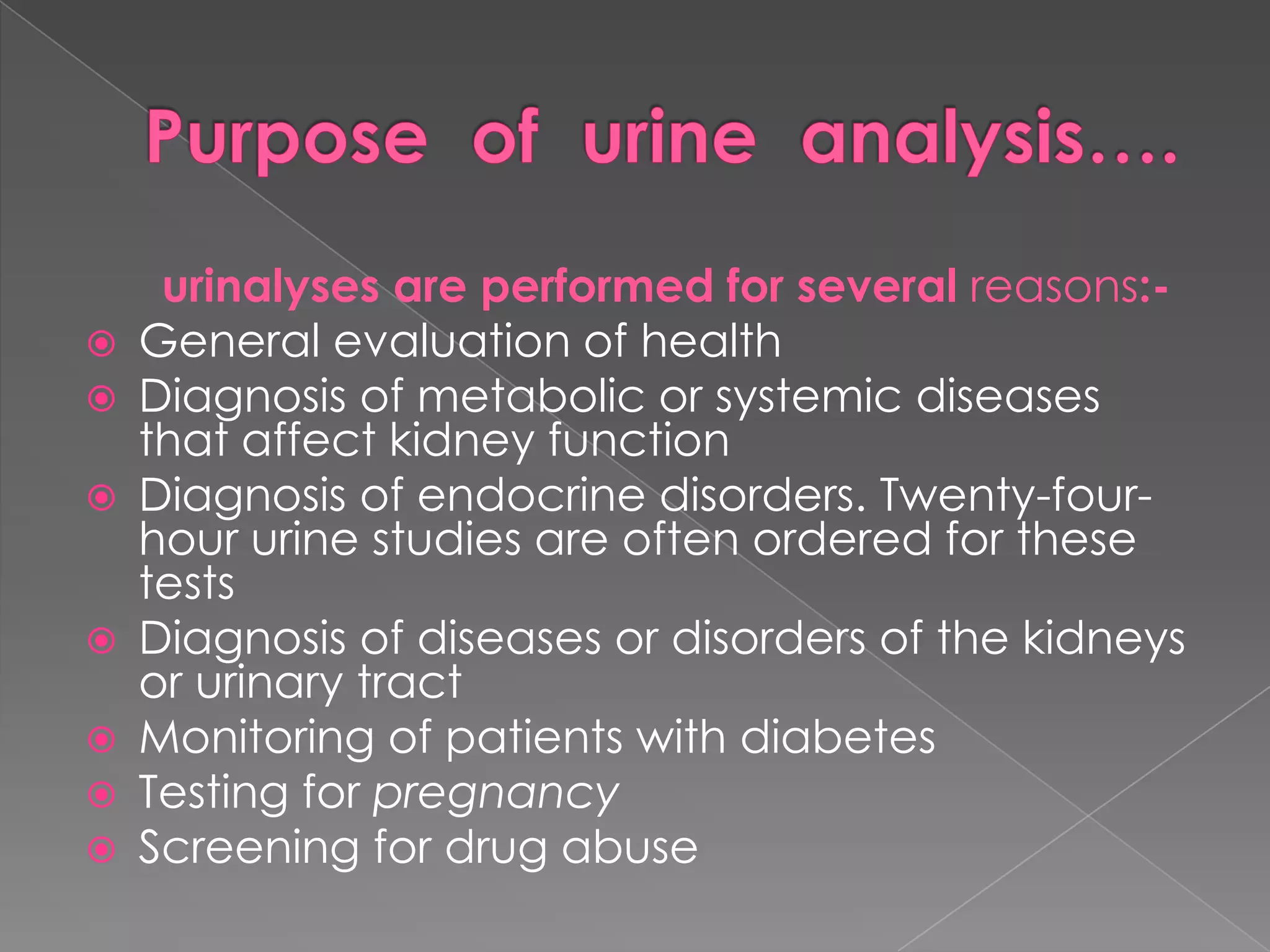 Microscopic examination of urine | PPTX