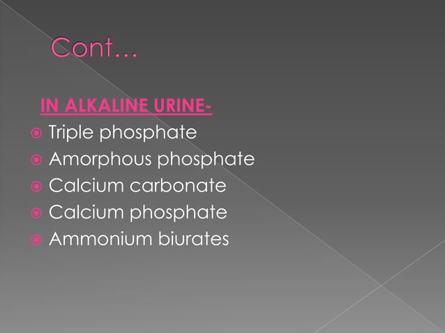 Microscopic examination of urine | PPTX