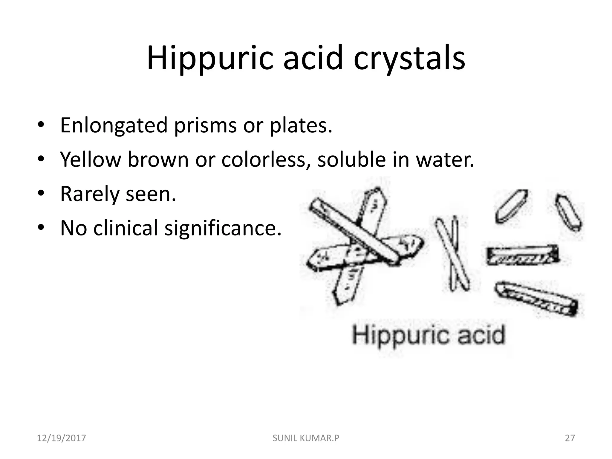 Microscopic examination of urine | PPTX