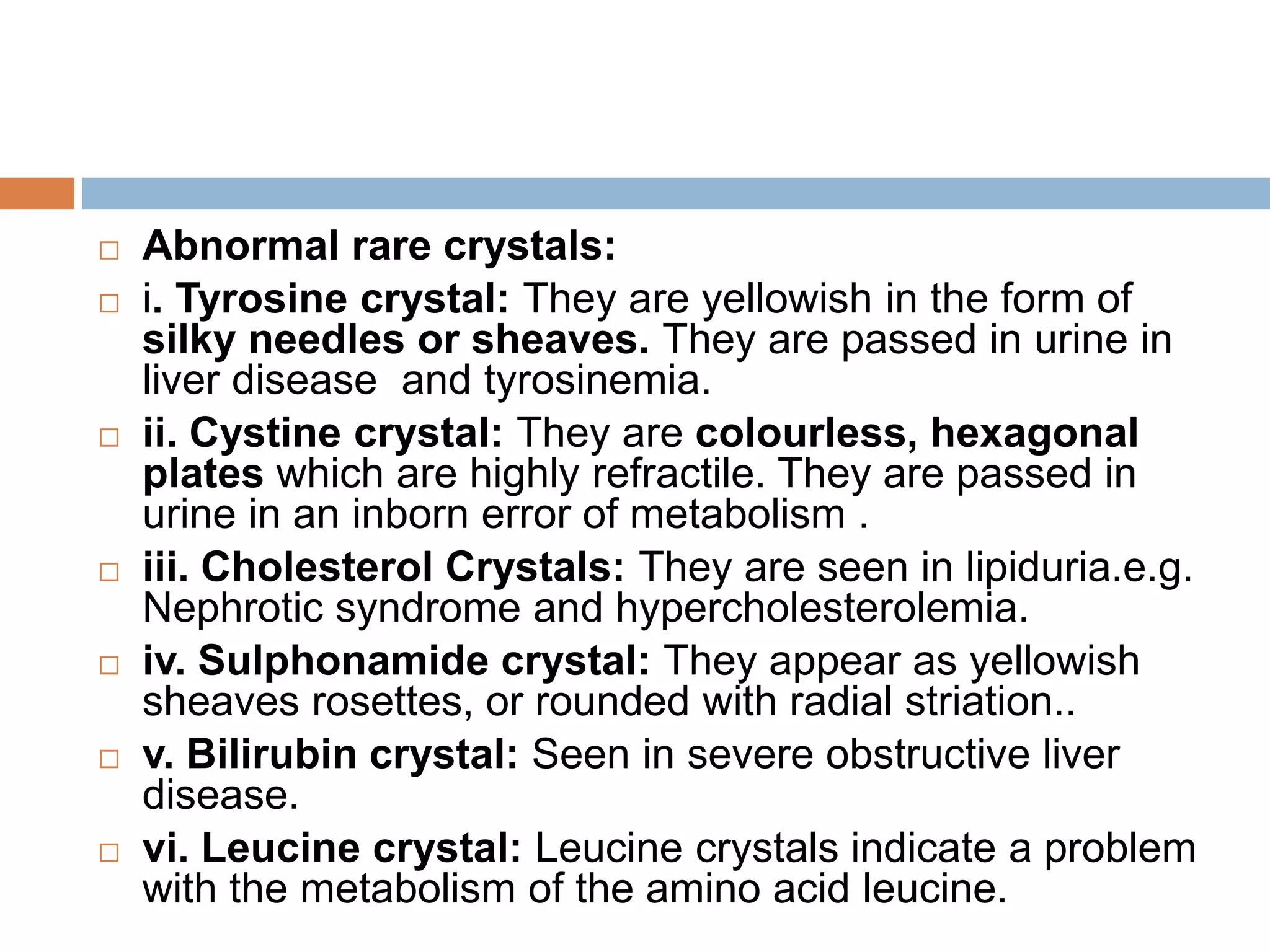 Microscopic examination of urine | PPTX
