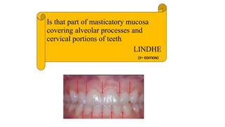 Anatomy of Microscopic features of gingiva.pptx