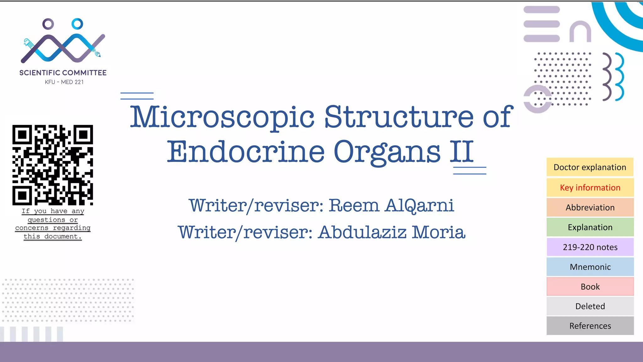 Microscopic Structure of Endocrine Organs II تفريغ 221.pdf