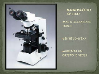 EXPOSICIÓN DEL MICROSCOPIO | PPTX