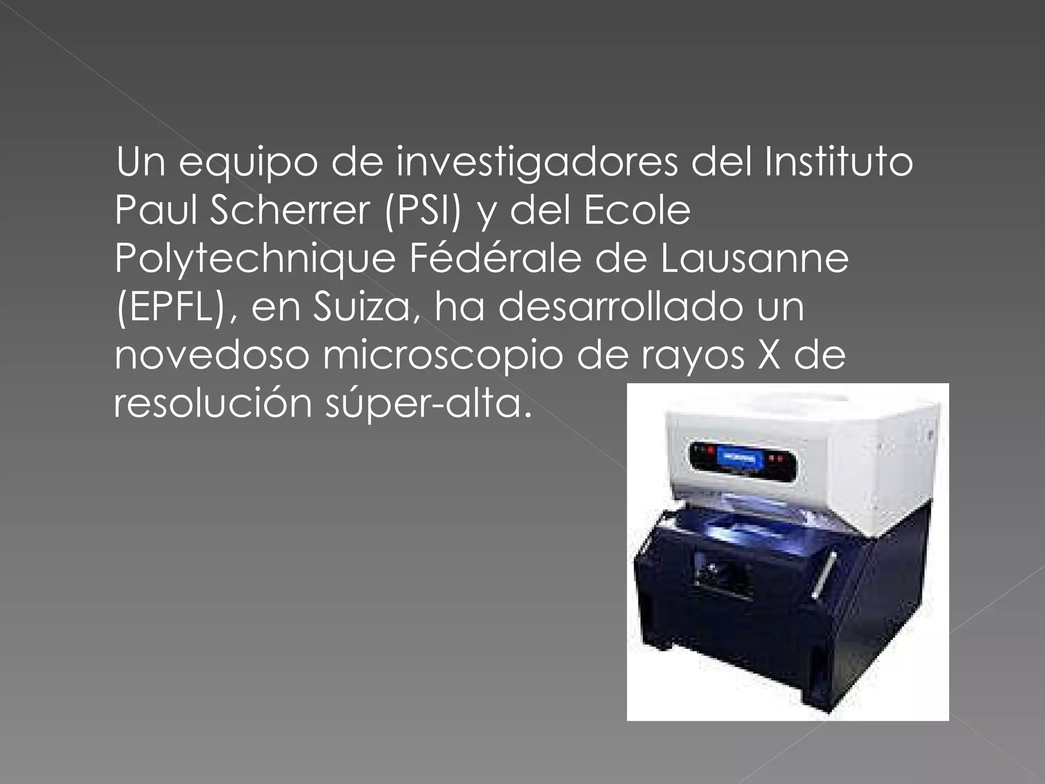 Microscopio de rayos x | PPT