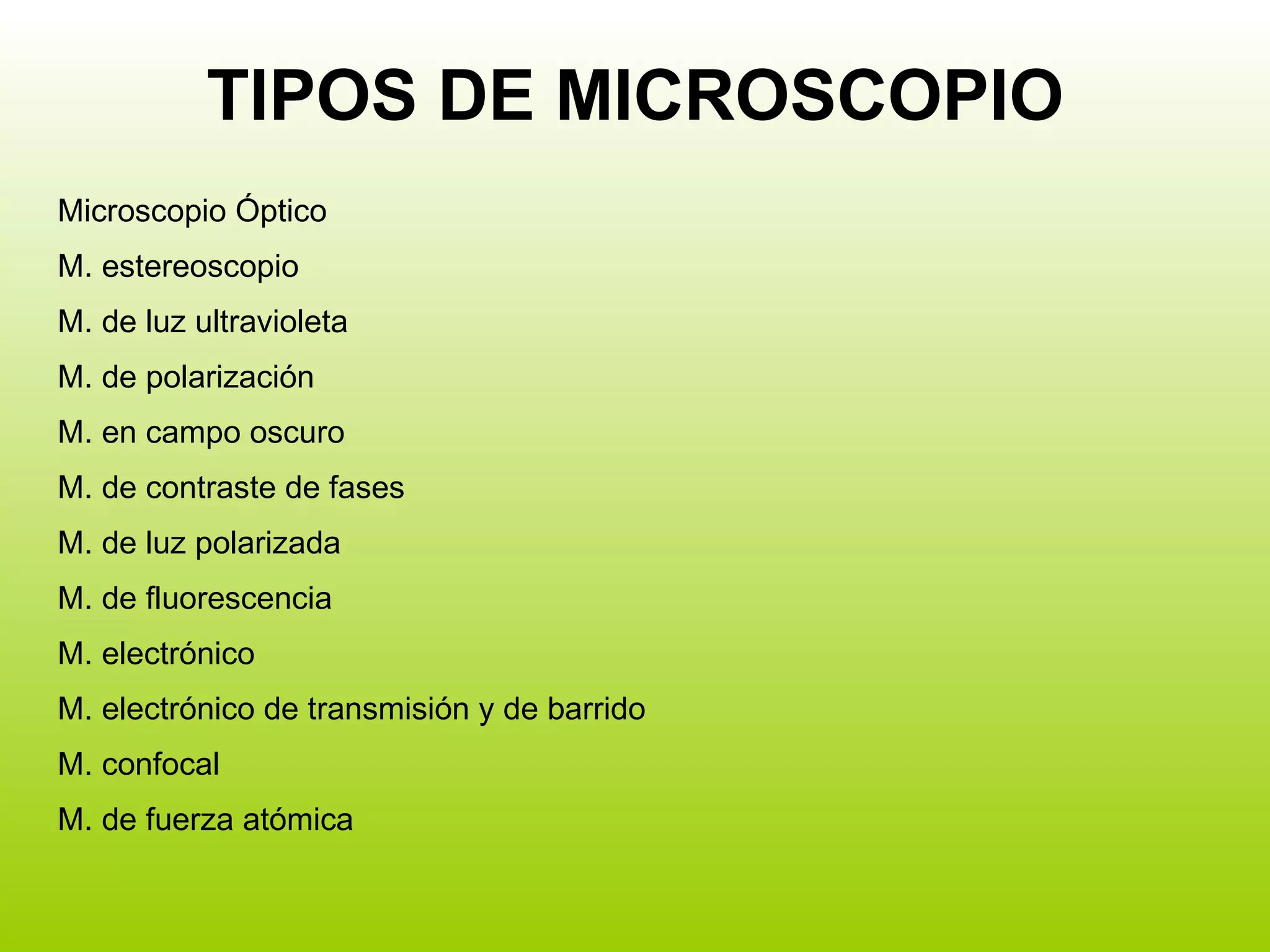 M Icroscopio Optico | PPT