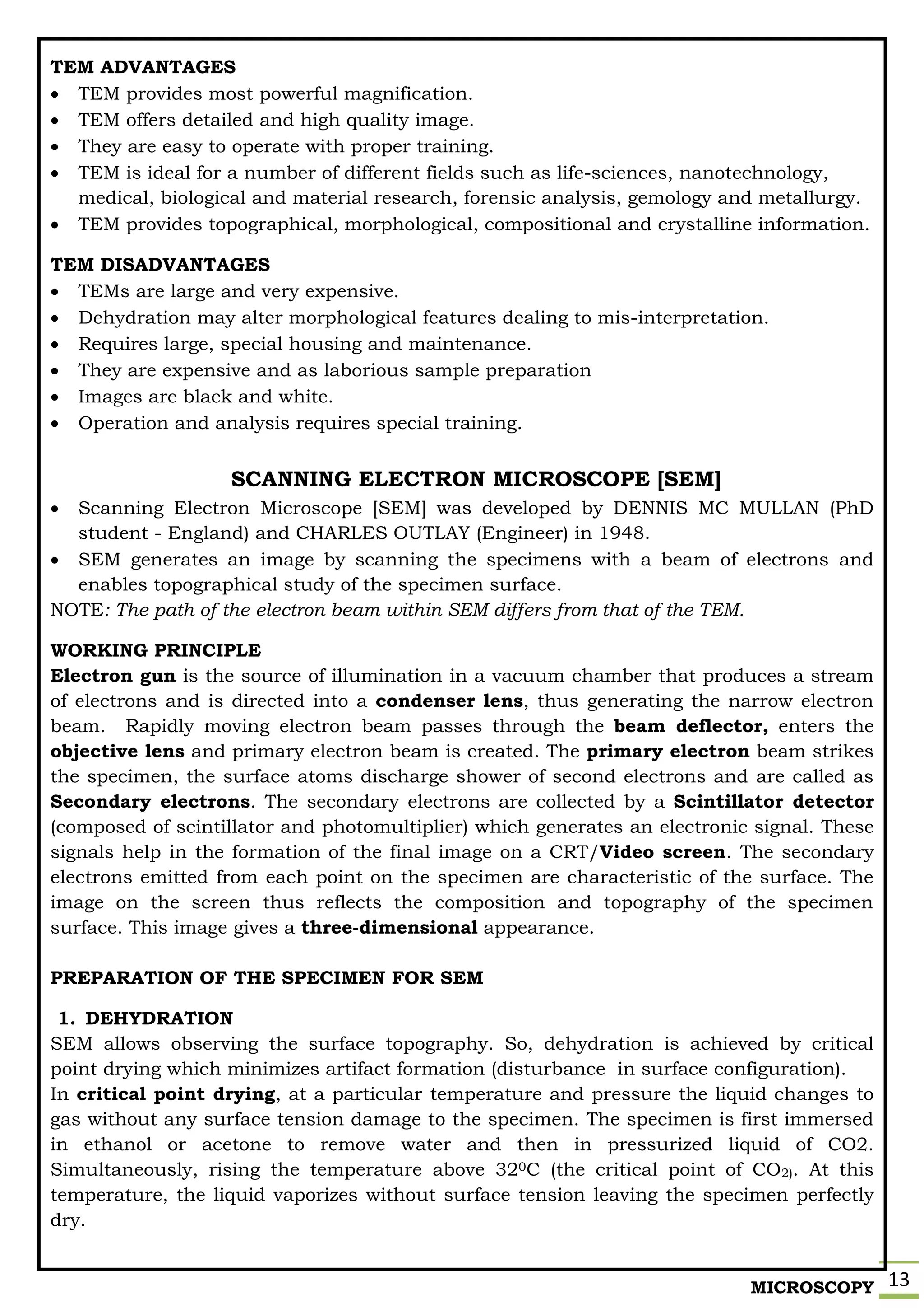 Microscopy - Magnification, Resolving power, Principles, Types and ...