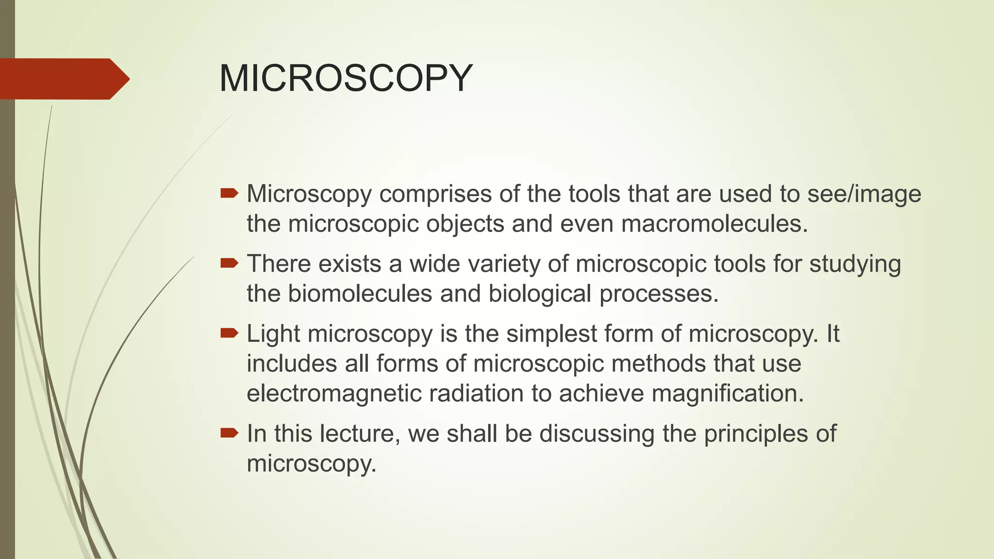 Microscopy | PPTX