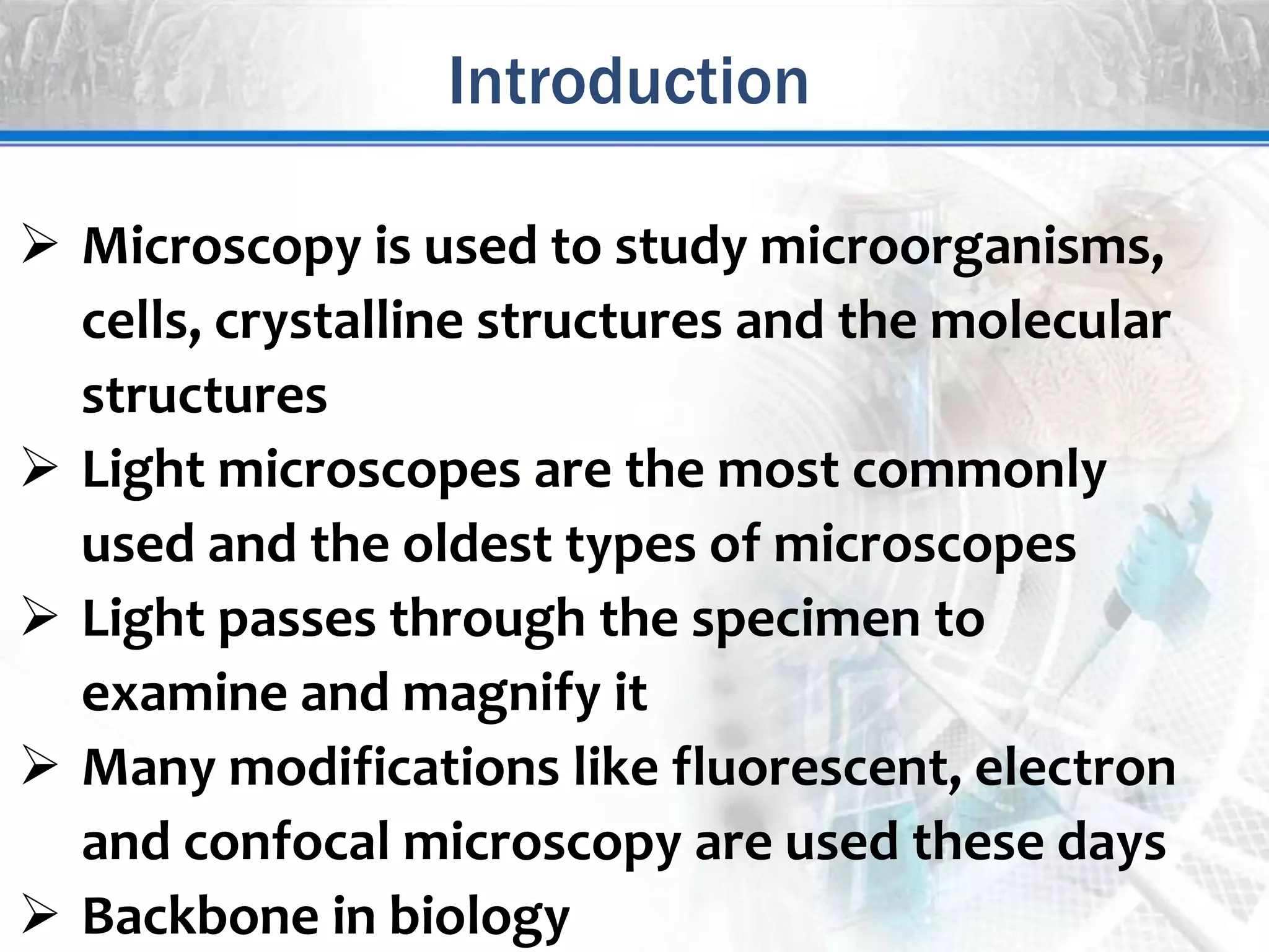 Microscopy . | PPTX